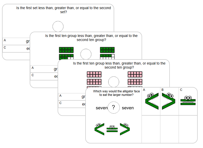 Ten Groups - Less Than, Greater Than - Mobius Math Academy
