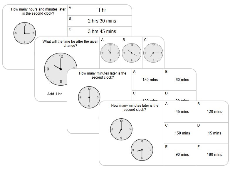 Time - Elapsed Time - Practice - Mobius Math Academy