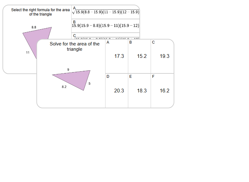 Trigonometry - Heron's Formula - Intro - Mobius Math Academy