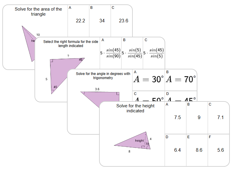 Trigonometry - Law of Sines, Cosines - Intro - Mobius Math Academy