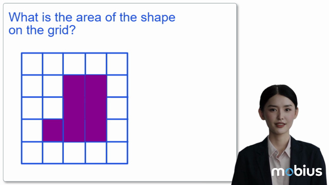 Mobius Math Academy - Area of a shape on a grid
