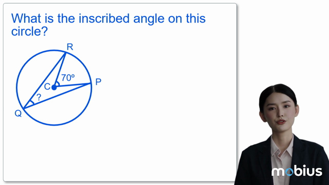 Inscribed angle on a circle central - Mobius Math