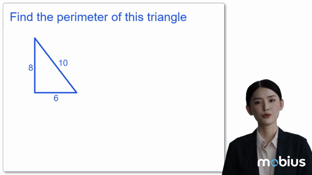 Perimeter of a triangle - Mobius Math Academy