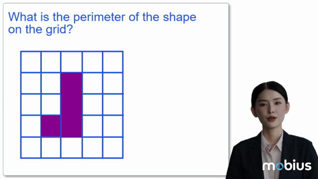 Perimeter of a shape on a grid - Mobius Math Academy