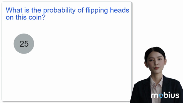 Mobius Math Academy - Single coin flip probability