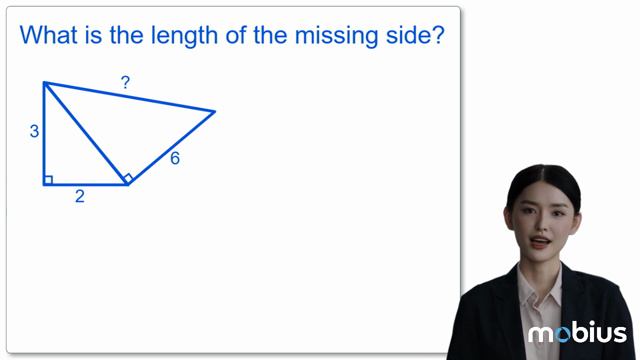 Pythagoras in 3D with a double triangle - Mobius Math Academy