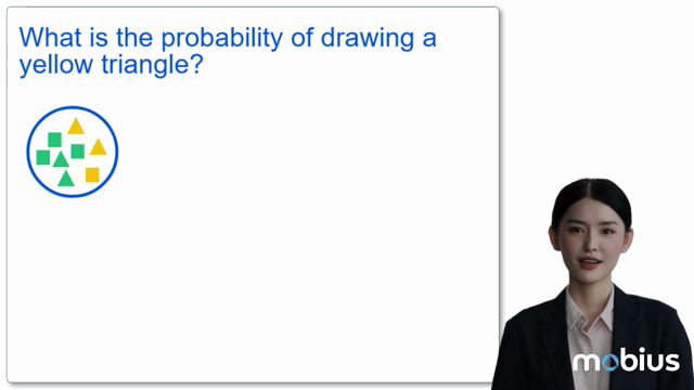 Probability of drawing a single shape - Mobius Math Academy