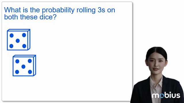 Probability of rolling doubles - Mobius Math