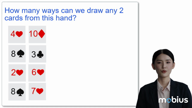 Total outcome counting with cards - Mobius Math Academy