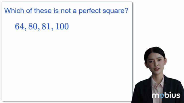 Mobius Math Academy - Which is not a perfect square