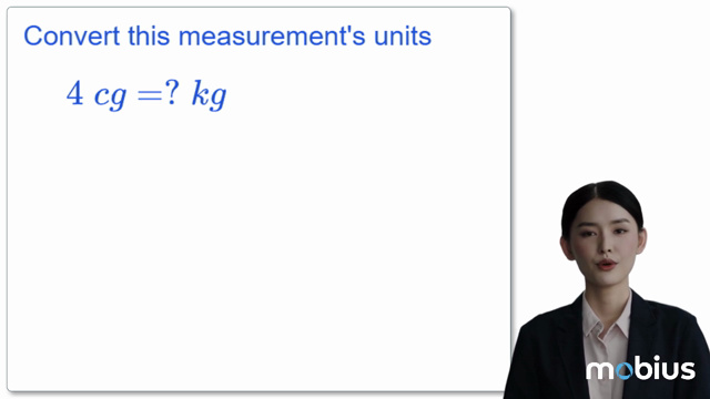 Converting from smaller metric units to larger - Mobius Math Academy