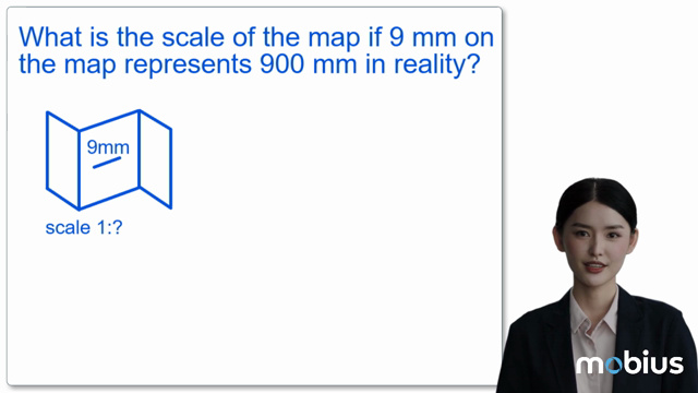 Mobius Math Academy - Finding a map's scale